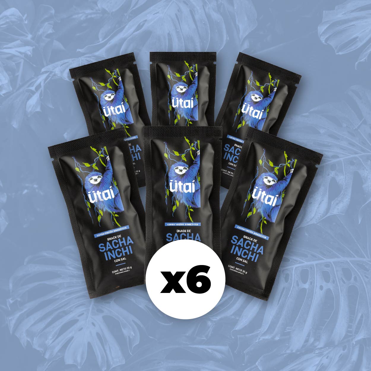 Sacha Inchi Cubierto - Sal 35 gr (Pack x6) – Somos Utaí