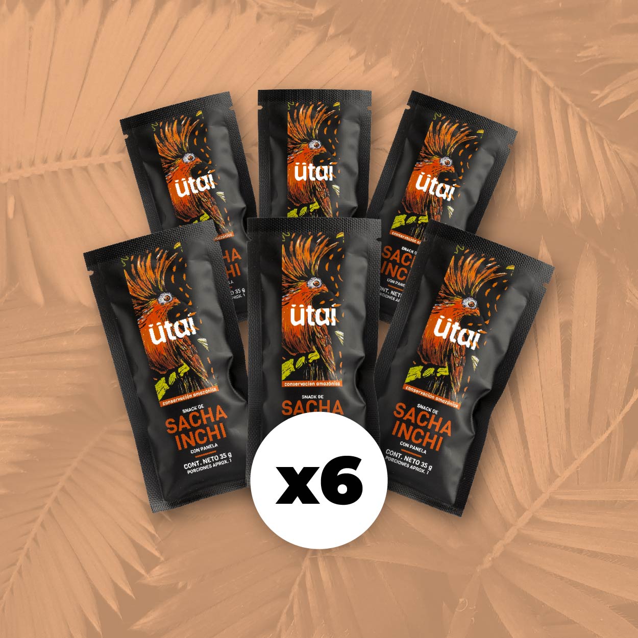 Sacha Inchi Cubierto - Panela 35gr (Pack x6) – Somos Utaí